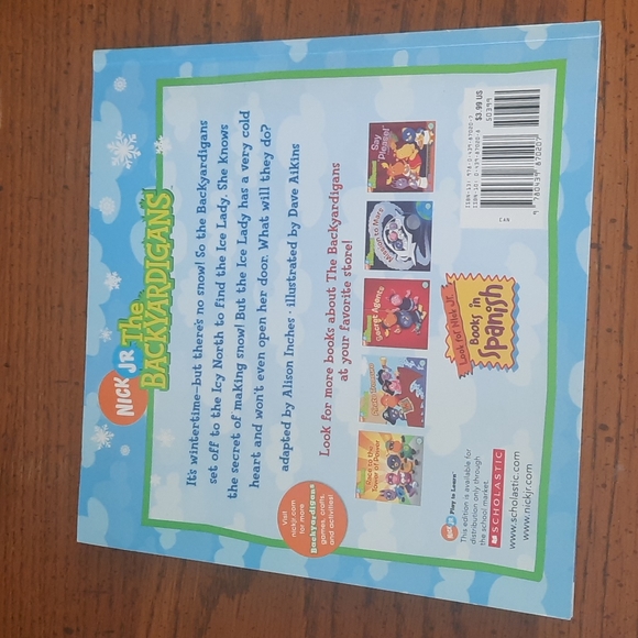 Other | The Backyardigans The Secret Of Snow Childrens Paperback Book ...